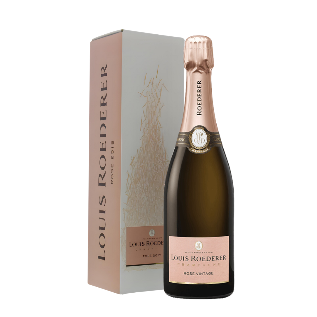 CHAMPAGNE LOUIS ROEDERER ROSÉ VINTAGE IN GIFTBOX DE LUXE - 75cl ...